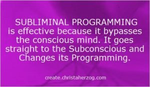 Subliminal Programming | Create
