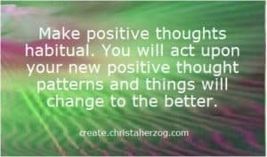 Positive and Negative Thought Patterns | Create